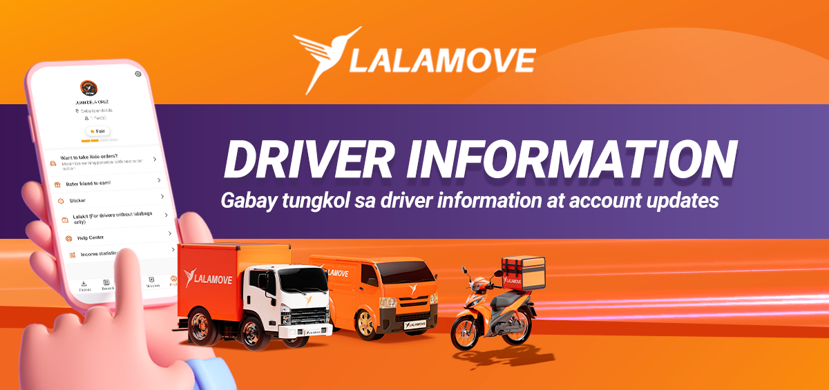 Driver Information | Lalamove Philippines